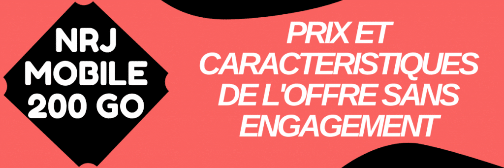 Forfait mobile NRJ sans engagement : infos, prix et conditions | BESTABO